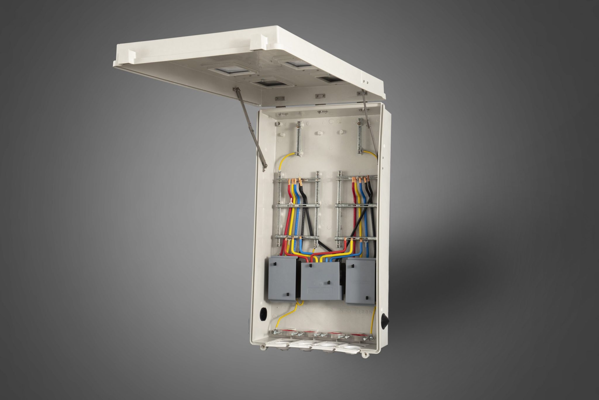 DOUBLE CONSUMER FRP METER BOX- 160 AMPS - Technogroup